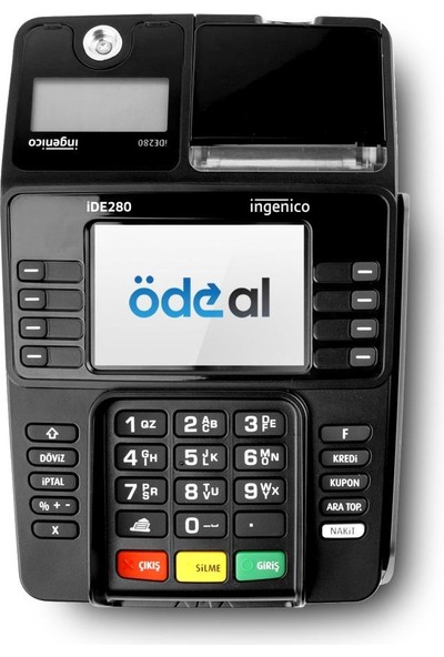 Ingenico IDE280 Masaüstü Yazar Kasa Pos Temassız Ödeme Ve Ödeal Finansal Hizmet Paketi Ingenico IDE280 Masaüstü Yazar Kasa Pos Temassız Ödeme Ve Ödeal Finansal Hizmet Paketi