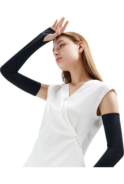 Shinee Yaz Güneş Koruma Kol Koruyucusu Buz Ipek Kol (Yurt Dışından)