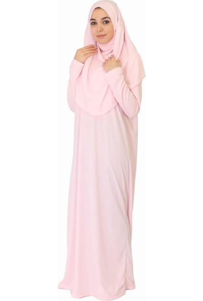 Zehranaz Namaz Elbisesi Açık Pembe S Zehranaz Namaz Elbisesi Açık Pembe S