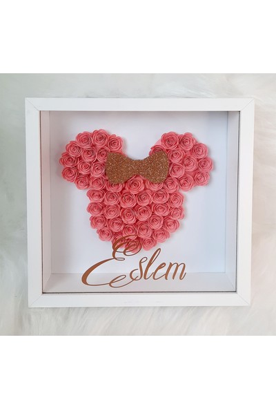 Ahşap Çerçeve Doğum Panosu 30 x 30 cm Ahşap Çerçeve Doğum Panosu 30 x 30 cm