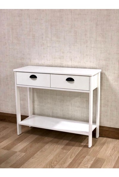 Beyaz Kapaklı Dresuar S5 Retro