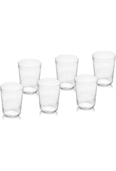 Luwi Shopping Paşabahçe Cam 6'lı Kahve Yanı Su Bardağı 150 ml