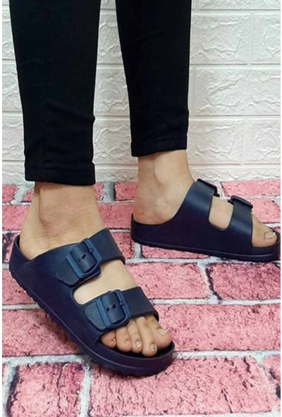 Polaris Erkek Bahçe Havuz Plaj Terliği Erkek Terlik Ayakkabı PLR400459SIYAH