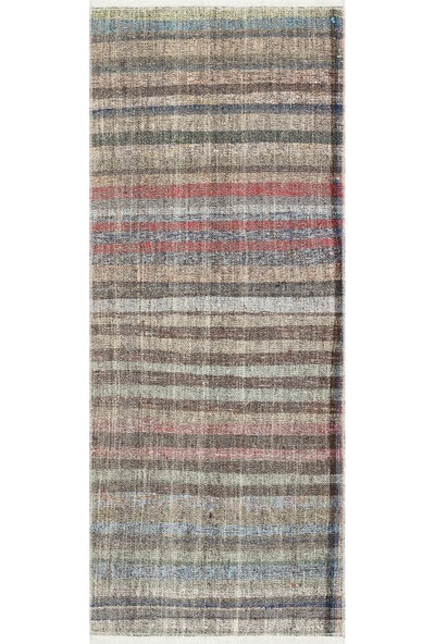 Çam Halı Renkli Çizgili El Dokuma Vintage KILIM-80 x 200 cm Çam Halı Renkli Çizgili El Dokuma Vintage KILIM-80 x 200 cm