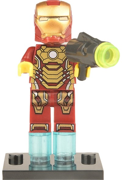 Xinh Iron Man Hall Of Armor Mini Figür Iron Man Mark 42 Suit X-422 Xinh Iron Man Hall Of Armor Mini Figür Iron Man Mark 42 Suit X-422