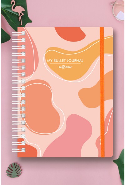 Le Color Tarihsiz Noktalı Defter Pastel Lava A5 Le Color Tarihsiz Noktalı Defter Pastel Lava A5