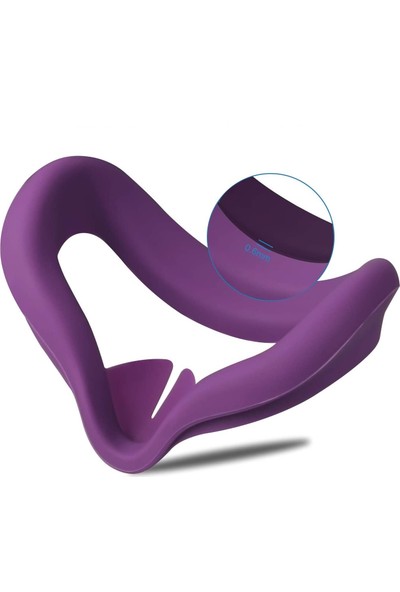 Yues Oculus Quest 2 Silikon Koruyucu Kılıf Işık Önleyici Yüz Maskesi Mor Yues Oculus Quest 2 Silikon Koruyucu Kılıf Işık Önleyici Yüz Maskesi Mor
