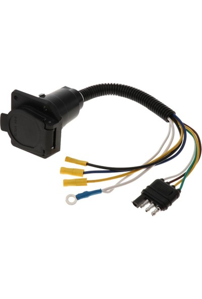 Enjoybuy 4 Pin Düz Ila 7 Pin Yuvarlak Araba Kamyon Rv Römork Kablolama Adaptörü Fiş Dönüştürücü (Yurt Dışından) Enjoybuy 4 Pin Düz Ila 7 Pin Yuvarlak Araba Kamyon Rv Römork Kablolama Adaptörü Fiş Dönüştürücü (Yurt Dışından)