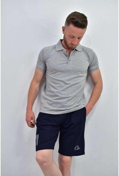 Zidan Life 3017 Yan Cepli Penye Baskılı Erkek Şort - Lacivert Zidan Life 3017 Yan Cepli Penye Baskılı Erkek Şort - Lacivert