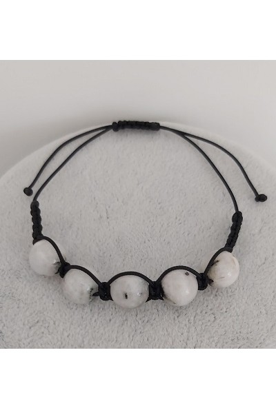 Hera Takı Atölyesi Aytaşı Makrome Örme Bileklik