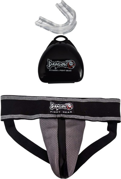 Dragon Erkek Kogi Muay Thai Kasık Koruyucu L Beden ve Dişlik 2’li Set Dragon Erkek Kogi Muay Thai Kasık Koruyucu L Beden ve Dişlik 2’li Set
