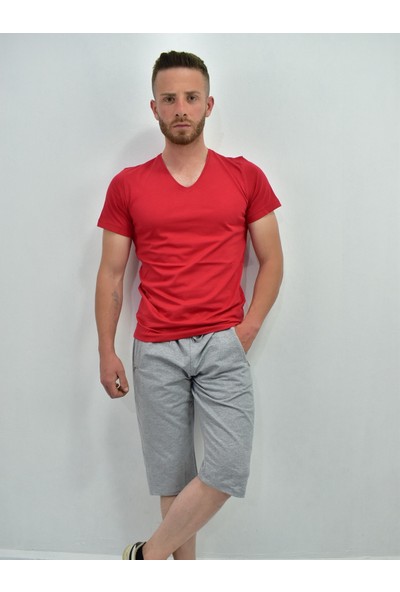 Zidan Life 6022 Kendinden Kemerli Alttan Açık Yan Parçalı Kapri - Gri