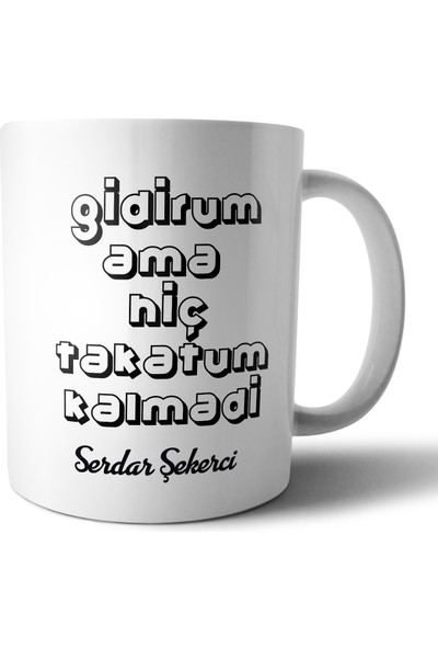 Genç Bijuteri Karadeniz Kişiye Özel Kupa Bardak