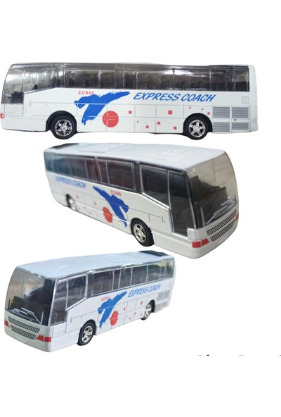 Sunman Otobüs Beyaz Sesli Işıklı Çekbırak Otobüs Sunman Otobüs Beyaz Sesli Işıklı Çekbırak Otobüs