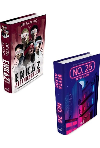 Beyza Alkoç 2 Kitap Set / Enkaz Altındakiler - No. 26 (Ciltli)