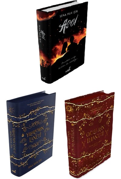 Sena Nur Işık 3 Kitap Set / Asel - Yıldızların Laneti - Güllerin Ihaneti Sena Nur Işık 3 Kitap Set / Asel - Yıldızların Laneti - Güllerin Ihaneti