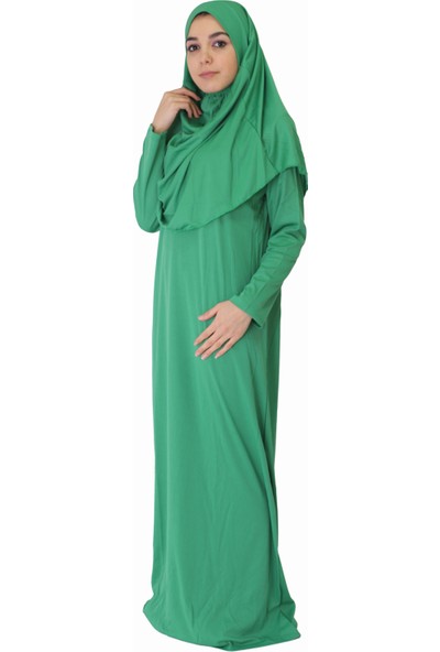 Zehranaz Namaz Elbisesi Açık Yeşil S