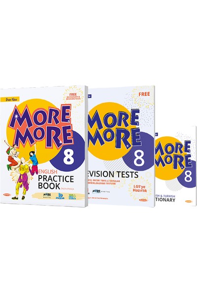 Kurmay Elt Yayınları 8. Sınıf More and More Practice Book Kurmay Elt Yayınları 8. Sınıf More and More Practice Book