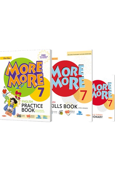 Kurmay Elt More And More 7. Sınıf English Practice Book + Skills Book Kurmay Elt More And More 7. Sınıf English Practice Book + Skills Book