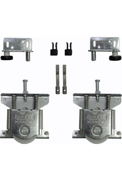 ALM Alüminyum Market EMT-200 18'lik Sürme Kapak Mekanizması 1takım