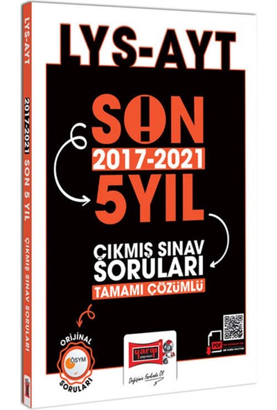 Yargı Ayt Son 5 Yıl (2017-2021) Tamamı Çözümlü Çıkmış Sınav Soruları Yargı Ayt Son 5 Yıl (2017-2021) Tamamı Çözümlü Çıkmış Sınav Soruları