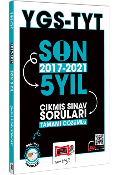 Yargı Tyt Son 5 Yıl (2017-2021) Tamamı Çözümlü Çıkmış Sınav Soruları Yargı Tyt Son 5 Yıl (2017-2021) Tamamı Çözümlü Çıkmış Sınav Soruları
