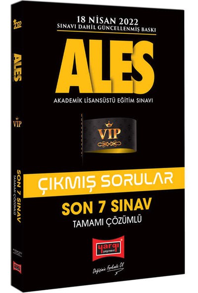 Yargı Ales Son 7 Sınav Tamamı Çözümlü Çıkmış Sorular (18 Nisan 2022 Sınavı Dahil) Yargı Ales Son 7 Sınav Tamamı Çözümlü Çıkmış Sorular (18 Nisan 2022 Sınavı Dahil)