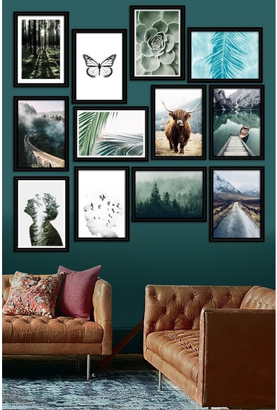 Kate Louise 12 Parça Gerçek Mdf Çerçeveli Kartpostal Seti Kate Louise 12 Parça Gerçek Mdf Çerçeveli Kartpostal Seti