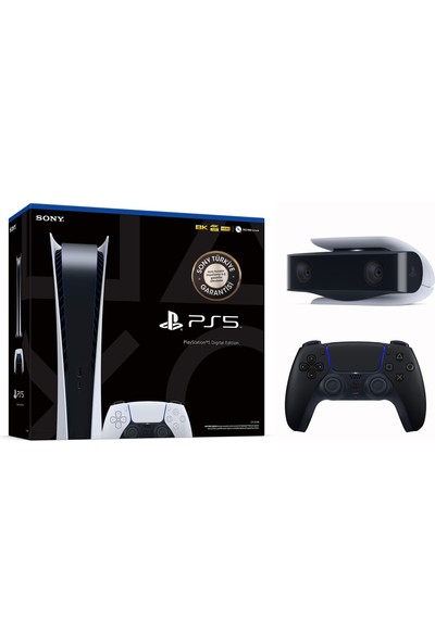 Sony Playstation 5 Digital Sürüm + Dualsense ve Kamera ( Sony Eurasia Garantili )