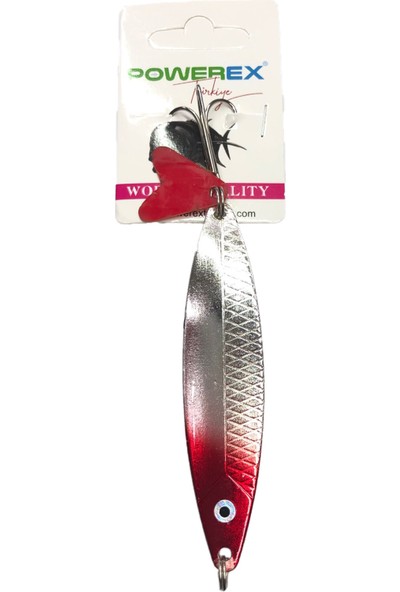 Powerex Striker x Lüfer Palamut Turna Çinekop 18GR. 8 Cm. 3902 Metal Kaşık Sahte Yem Powerex Striker x Lüfer Palamut Turna Çinekop 18GR. 8 Cm. 3902 Metal Kaşık Sahte Yem