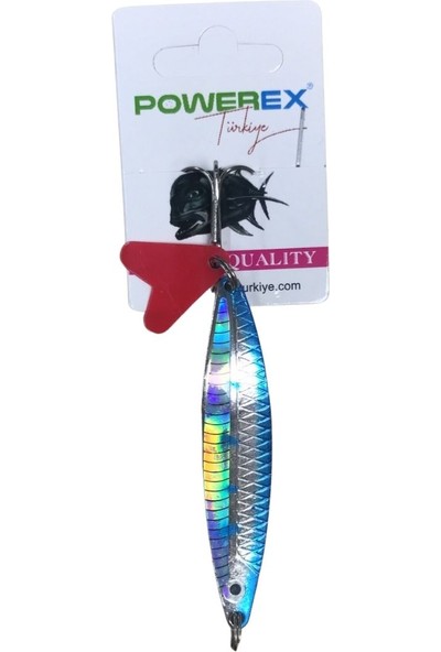 Powerex Striker x Lüfer Palamut Turna Çinekop 18GR. 8cm. 3913 Metal Kaşık Sahte Yem Powerex Striker x Lüfer Palamut Turna Çinekop 18GR. 8cm. 3913 Metal Kaşık Sahte Yem