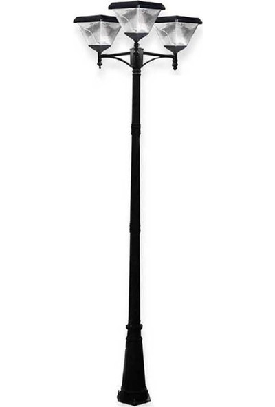 Forlife 3x100W Güneş Enerjili Solar Bahçe Armatür 300CM Direkli Forlife 3x100W Güneş Enerjili Solar Bahçe Armatür 300CM Direkli