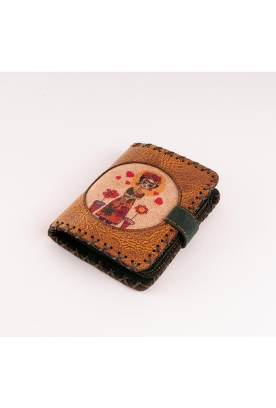 Fk Desenli Cüzdan - Küçük Boy