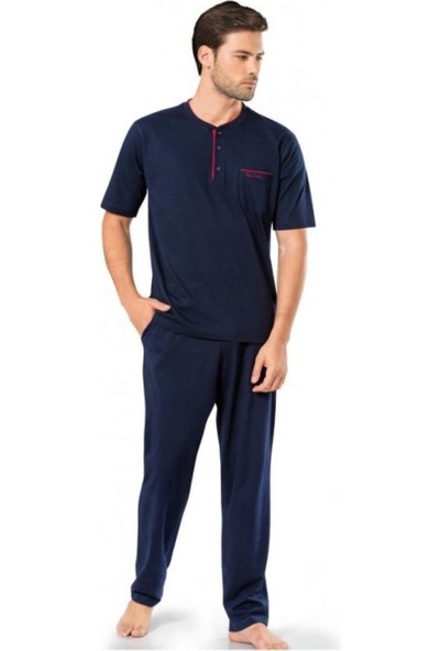 Pierre Cardin 5li Pamuklu Eşofman Pijama Şort Takım 7205 Bordo