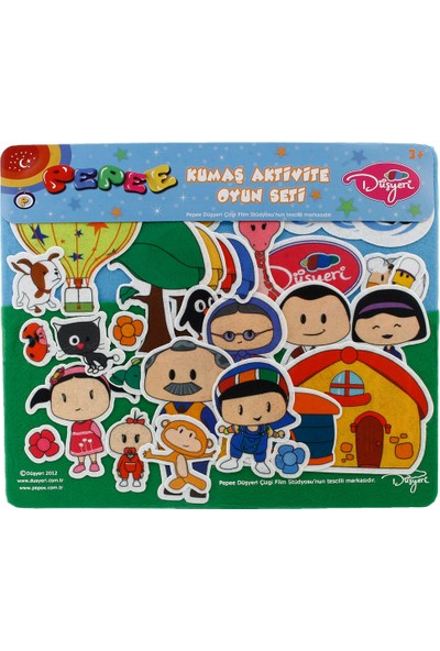 Pepee Kumaş Aktivite Oyun Seti Pepee Kumaş Aktivite Oyun Seti