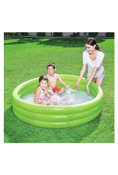 Bestway 51026 Üç Bölmeli Kırmızı Havuz 152 x 30 cm Bestway 51026 Üç Bölmeli Kırmızı Havuz 152 x 30 cm