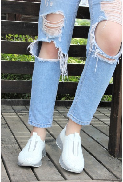 Mammamia Kadın Mevsimlik Deri Günlük Spor Tarz Ayakkabı M22-YA3155