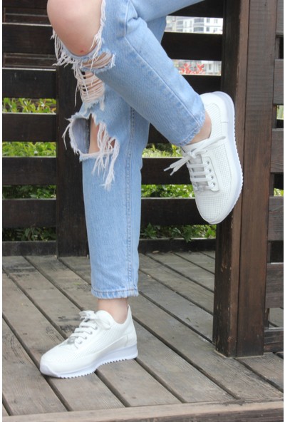 Mammamia Kadın Mevsimlik Günlük Spor Tarz Deri Ayakkabı M22-YA3400