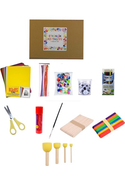 Etkinlik Malzemeleri Kutusu Jumbo Etkinlik Kutuu