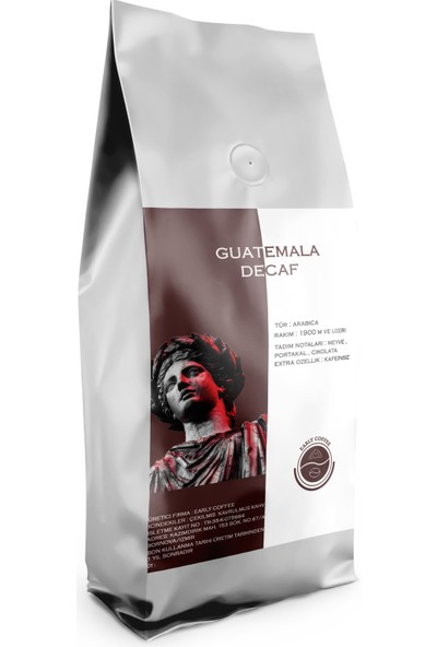 Early Coffee Guatemala Decaf 250 gr Early Coffee Guatemala Decaf 250 gr
