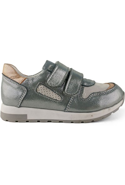 Cici Bebe Mavi Sim Deri Kız Çocuk Ayakkabısı 140806KP-MV-SM-DR