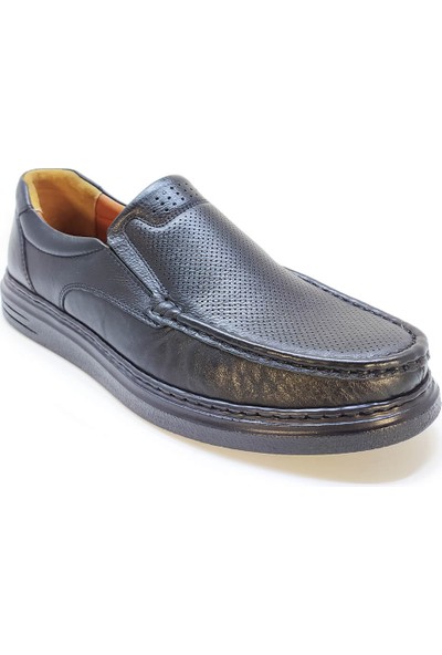 Airflex Iç Dış Hakiki Deri Siyah Günlük Ayakkabı - 2202 Airflex Iç Dış Hakiki Deri Siyah Günlük Ayakkabı - 2202