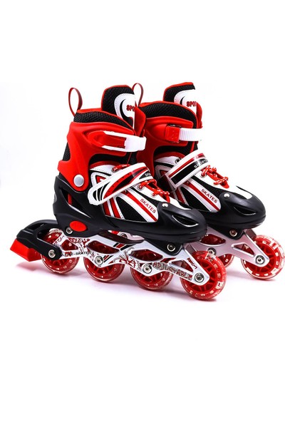 Vega Işıklı Özel Çantalı Metal Paten 35-38 Numara M