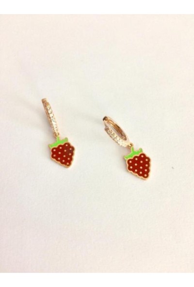 Bilsen Store 925 Ayar Gümüş Kız Çoçuk Küpesi Bilsen Store 925 Ayar Gümüş Kız Çoçuk Küpesi