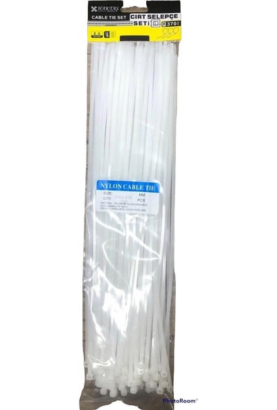 Haktaş Plastik Cırt Kelepçe 3.6*370MM Haktaş Plastik Cırt Kelepçe 3.6*370MM