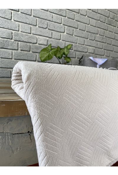 Welsoft Home Gofre Kaymaz Koltuk Örtüsü - Kaymaz Çekyat Örtüsü - Kaymaz Kanepe Örtüsü