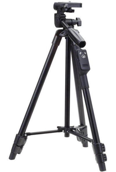 Fotoğraf Makinesi Kamera Telefon Uyumlu Tripod Bluetooth Kumandalı 125 cm Çantalı Tripod 5208 Tripod Fotoğraf Makinesi Kamera Telefon Uyumlu Tripod Bluetooth Kumandalı 125 cm Çantalı Tripod 5208 Tripod