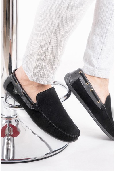 Freemax Loafer Rog Erkek Ayakkabı ROG.227 Süet Siyah Freemax Loafer Rog Erkek Ayakkabı ROG.227 Süet Siyah