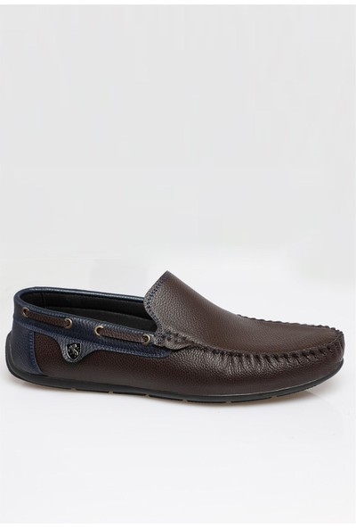 Freemax Loafer Rog Erkek Ayakkabı ROG.227 Kahve Lacivert Freemax Loafer Rog Erkek Ayakkabı ROG.227 Kahve Lacivert