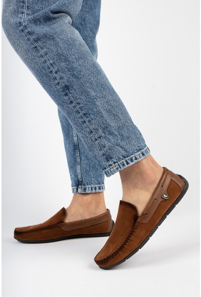 Freemax Loafer Rog Erkek Ayakkabı ROG.227 Süet Taba Freemax Loafer Rog Erkek Ayakkabı ROG.227 Süet Taba